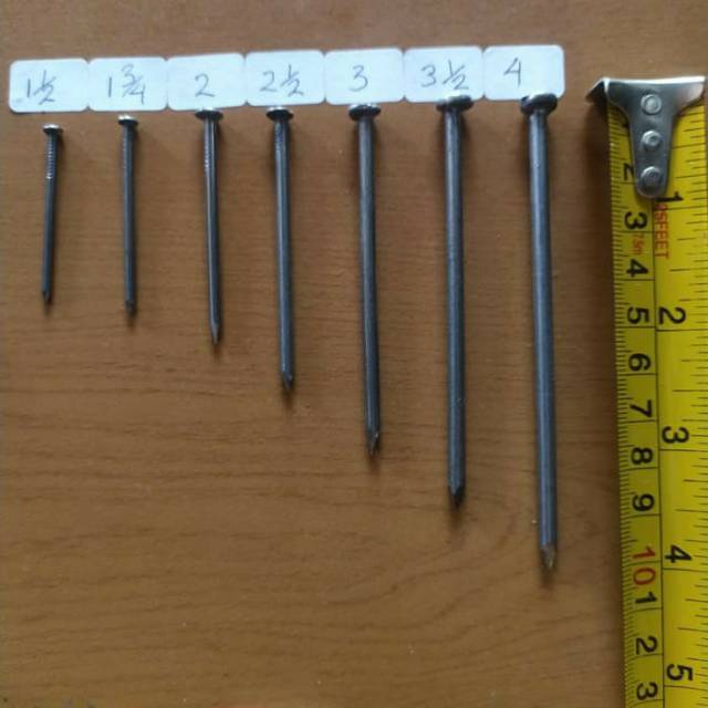 Jual Paku Kayu Paku Usuk Kecil 3 inch (200gr) | Shopee Indonesia