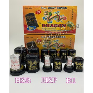 Jual Dragon Menthol Cone - Obat Gosok Dragon HSB 20gram, HSP 8gram, H1 ...