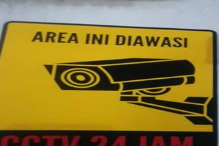 Jual CCTV STIKER PERINGATAN ISI 5 | PERINGATAN AWAS ADA CCTV | TULISAN ...
