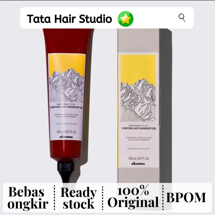 Jual Davines PURIFYING GEL 150ml | Shopee Indonesia