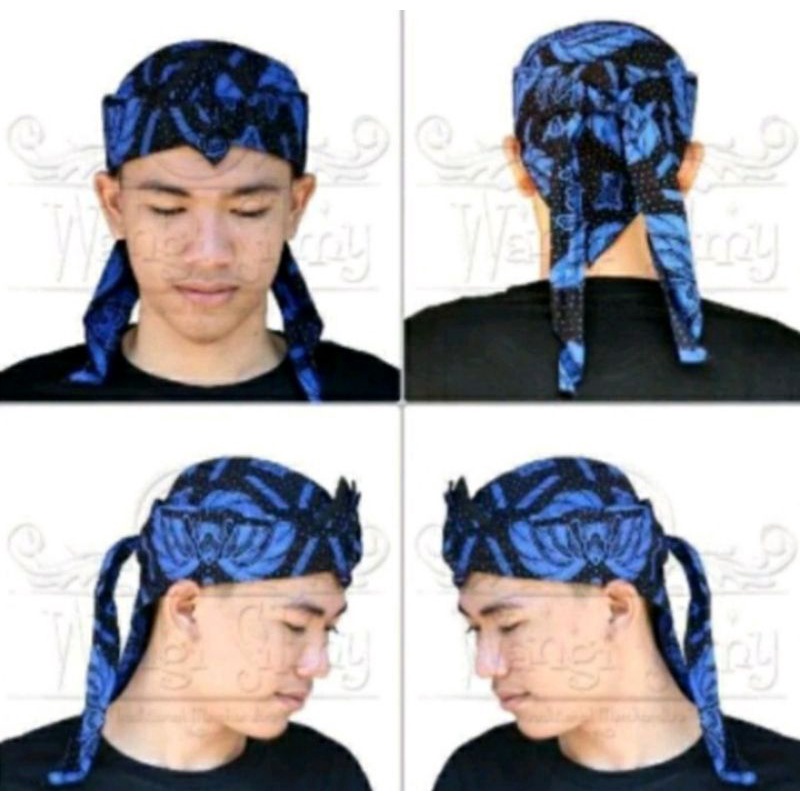 Jual Belangkon khas batik lebak banten Indonesia|Shopee Indonesia