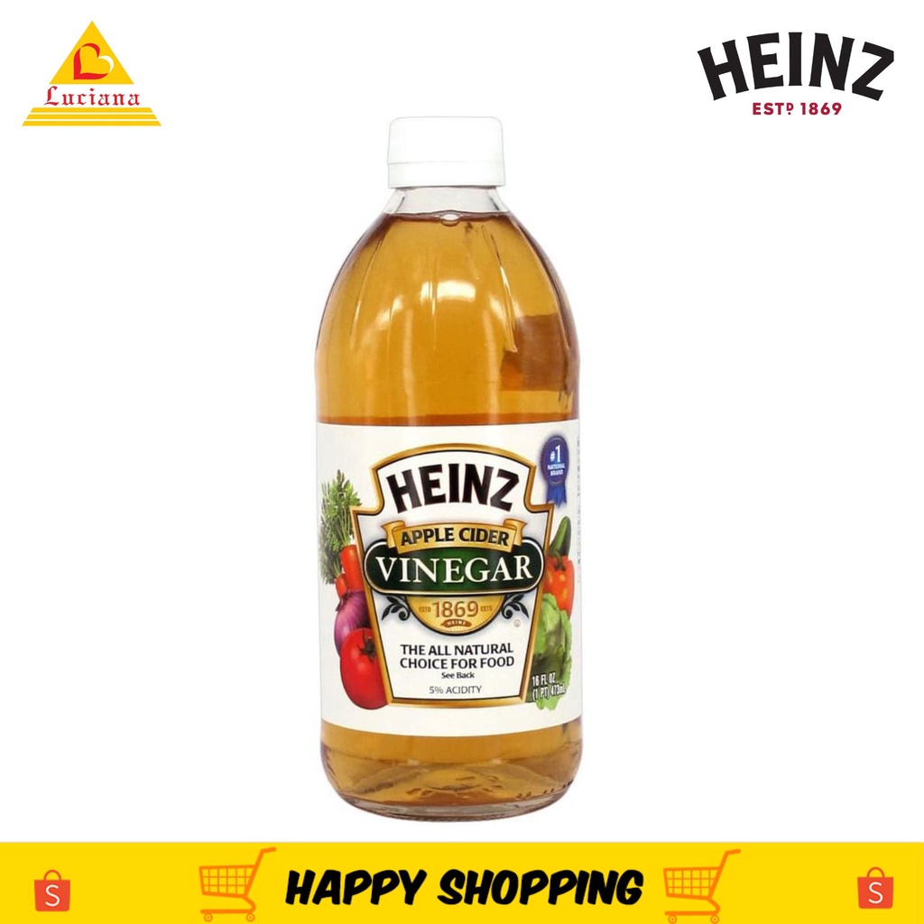 Jual Heinz Apple Cider Vinegar / Cuka Apel 473 ML | Shopee Indonesia