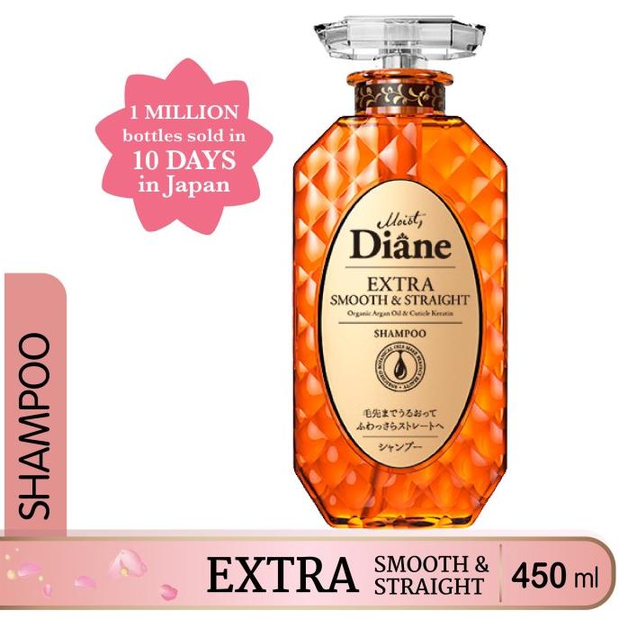 Jual Moist Diane Extra Smooth and Straight Shampoo 450ML | Shopee Indonesia