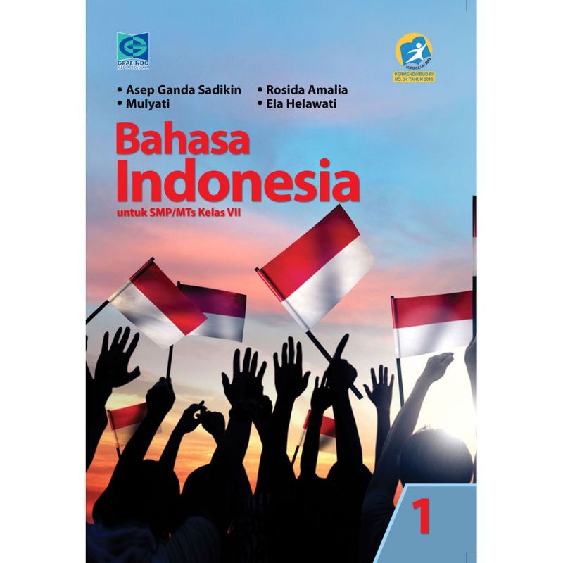 Jual BAHASA INDONESIA 1 UNTUK SMP MTS KELAS VII PENERBIT GRAFINDO | Shopee Indonesia
