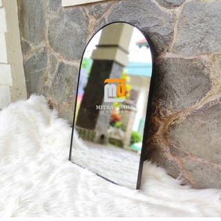 Jual CERMIN BESI ARCH 40 x 60 cm HALFROUND CERMIN DEKORASI DINDING ...