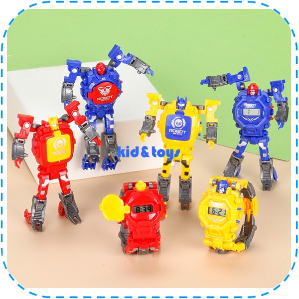 Jual Jam Tangan Anak Robot Transformer | Shopee Indonesia