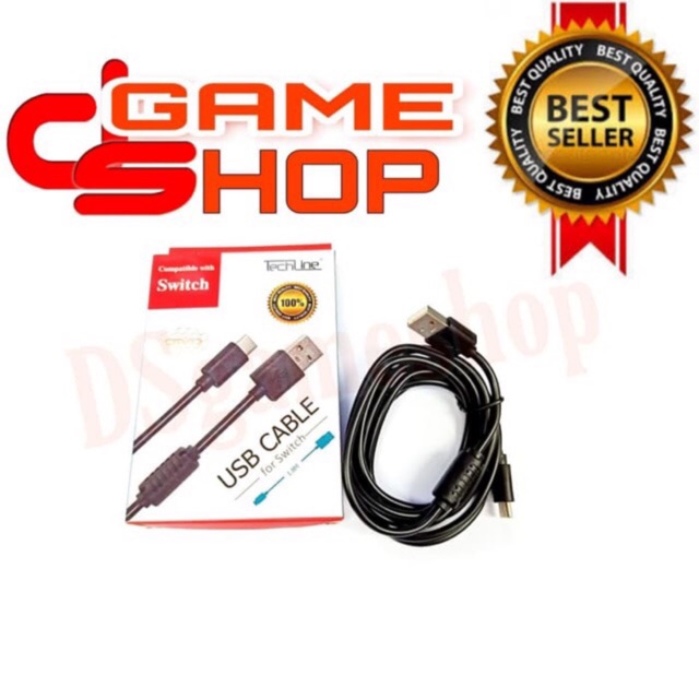 Jual KABEL USB/USB CABLE/USB TYPE-C NINTENDO SWITCH OIVO Indonesia ...