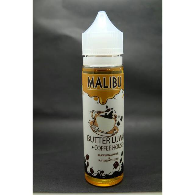Jual E Liquid premium Malibu butter coffe luwak kopi luwak 60ml refil ...