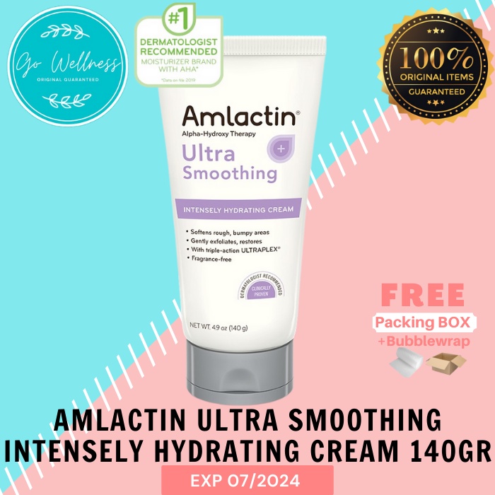 Jual Amlactin Ultra Smoothing Cream 140gr | Shopee Indonesia
