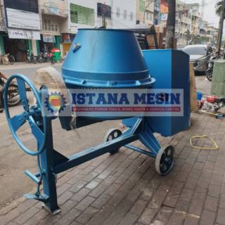 Jual MESIN PENGADUK SEMEN BETON TIGER MOLEN 350L TANPA MESIN | Shopee Indonesia