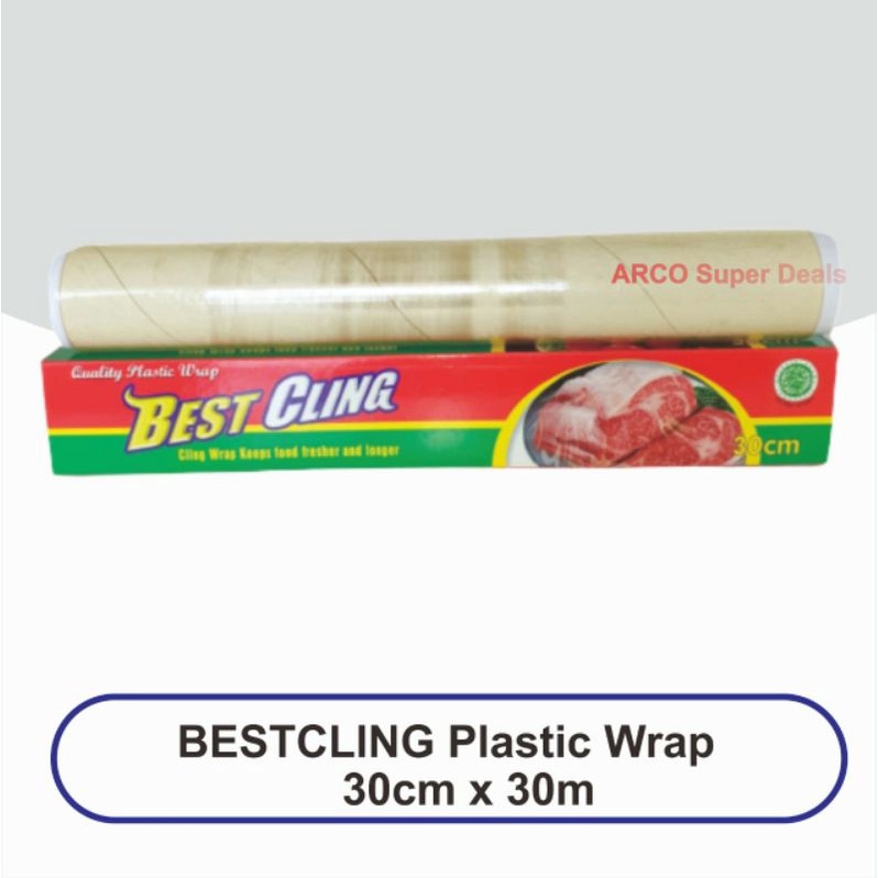 Jual BEST CLING Plastik Wrapping Makanan 30cm | Shopee Indonesia