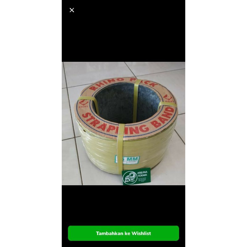 Jual Tali Strapping Band Kuning 7kg | Shopee Indonesia