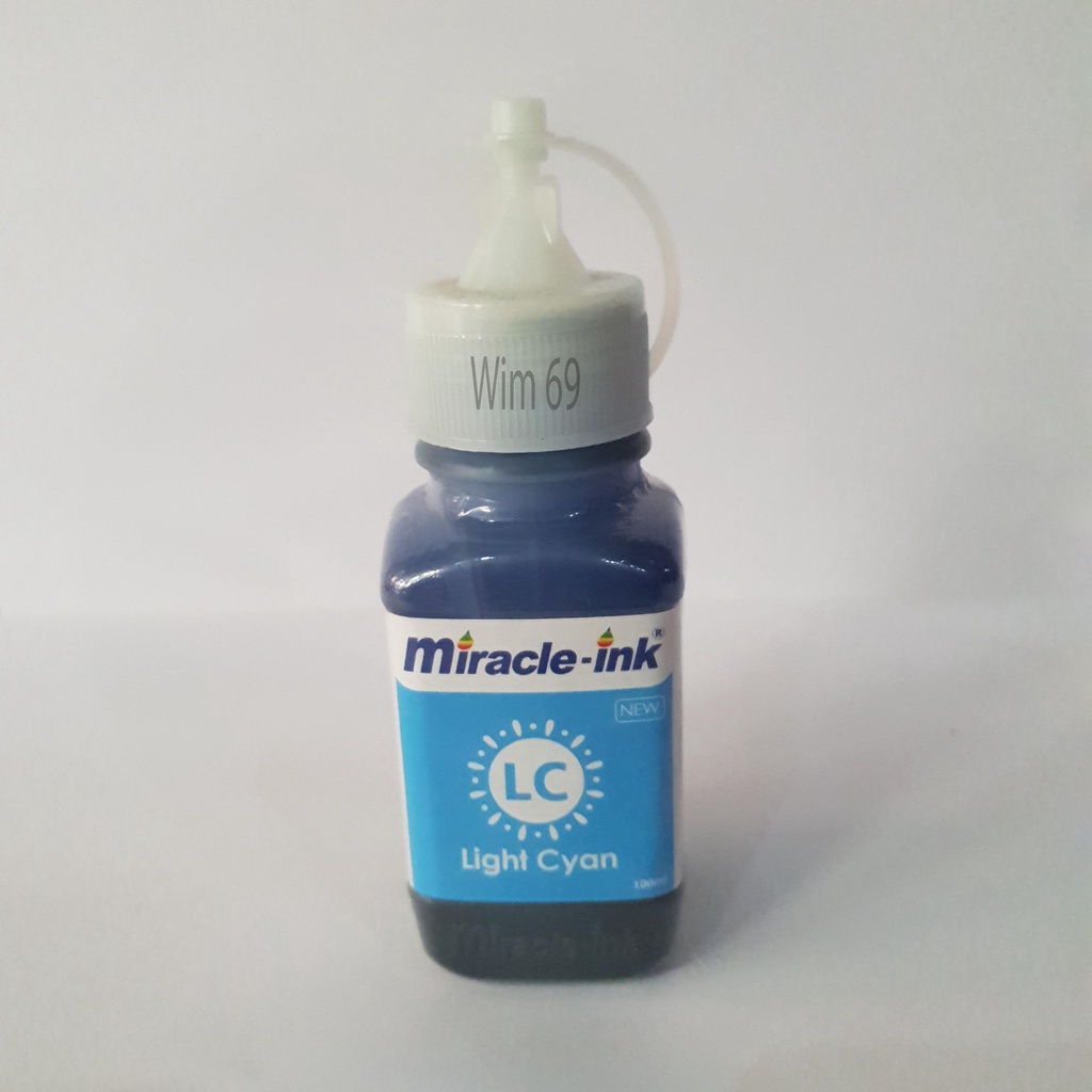 Jual Tinta Printer Miracle Ink 100ml Epson Light Cyan / Dye Ink ...