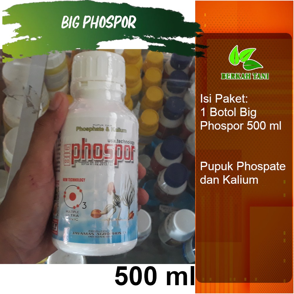 Jual Big Phospor 500 ml Pupuk Pemercepat Bunga dan Buah | Shopee Indonesia