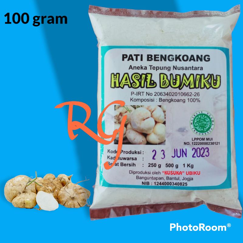 Jual Tepung Pati Bengkoang Organik kemasan 100 gram/Tepung Pati ...