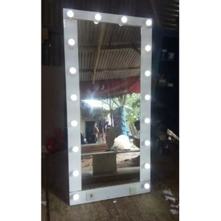 Jual Vanity Mirror Cermin Badan Mewah Cermin Lampu Cermin Full Body ...