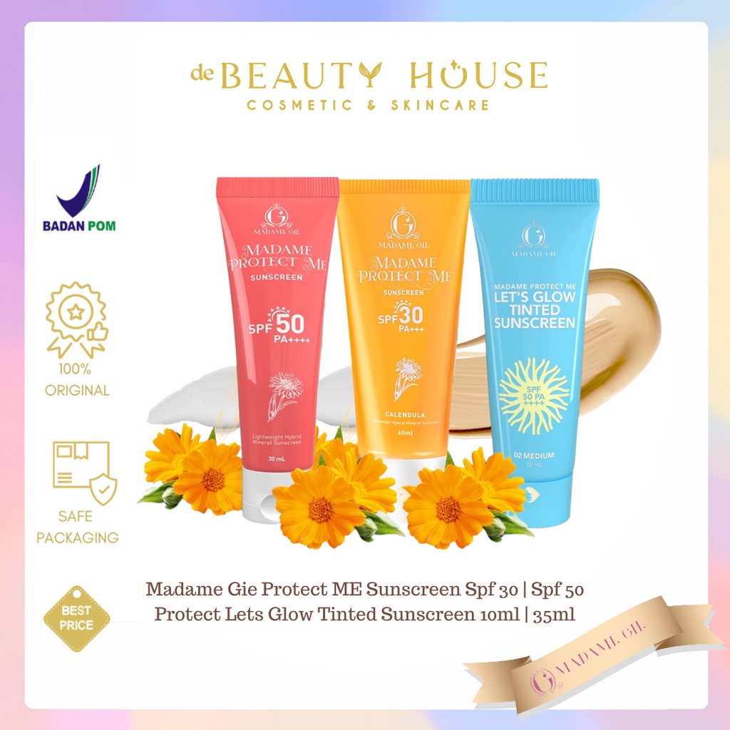 Jual MADAME GIE Madame Protect Me Sunscreen Spf 30 PA++++ | Spf 50 PA ... Jual MADAME GIE Madame Protect Me Sunscreen Spf 30 PA++++ | Spf 50 PA ...