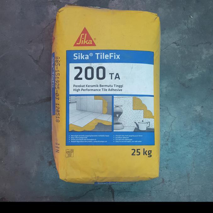 Jual SIKA TILEFIX 200TA SIKA CERAM 200TA 25KG | Shopee Indonesia