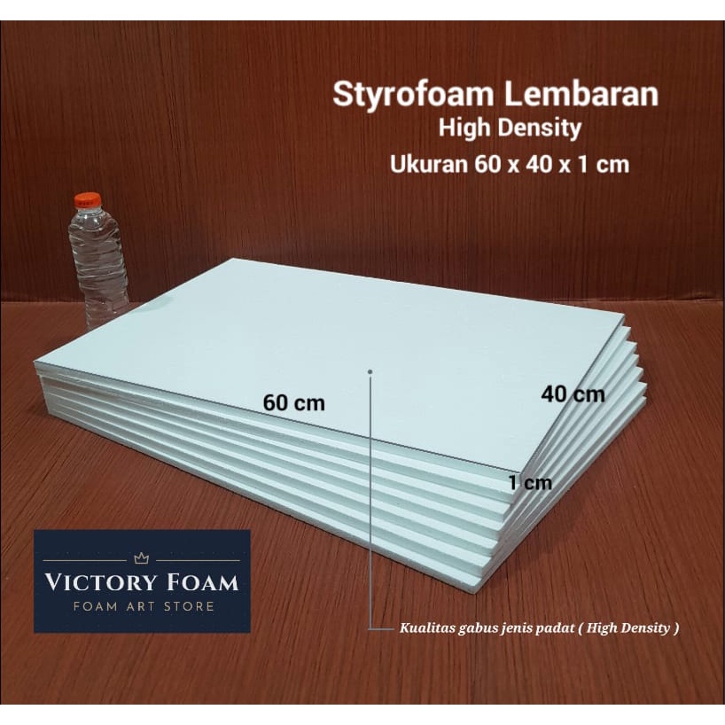 Jual STYROFOAM LEMBARAN_GABUS LEMBARAN Ukuran 60x40x1cm (5pcs ...