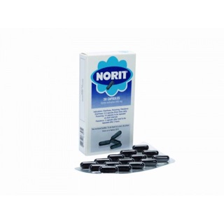 Jual Norit Carbo Activatus 200mg 30 Capsules Singapore Netherlands ...