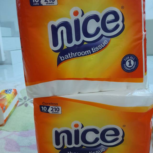 Jual Nice tissue toilet roll isi 10 | Shopee Indonesia