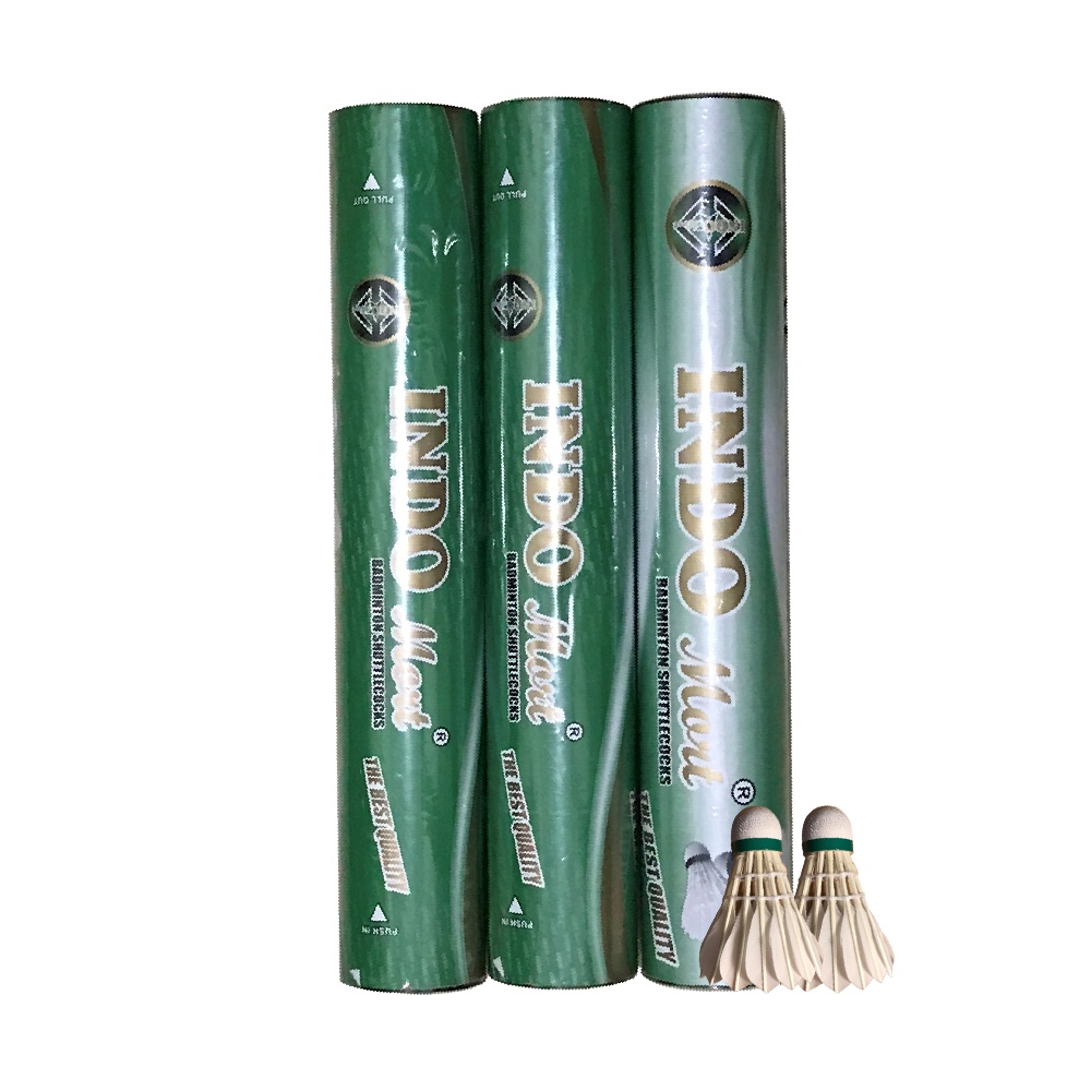 Jual Shuttlecock Indo Mort Green Kok Badminton Bulu Tangkis | Shopee ...