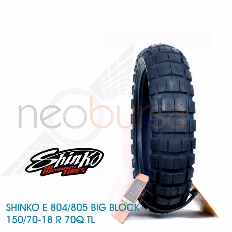 Jual Shinko E805 (R) 150/70-18 (70Q) (T/L) | Shopee Indonesia