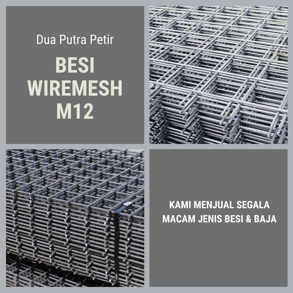 Jual Besi Wiremesh M12 SNI Surabaya | Shopee Indonesia