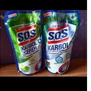 Jual karbol SOS cemara dan sereh uk 780ml | Shopee Indonesia