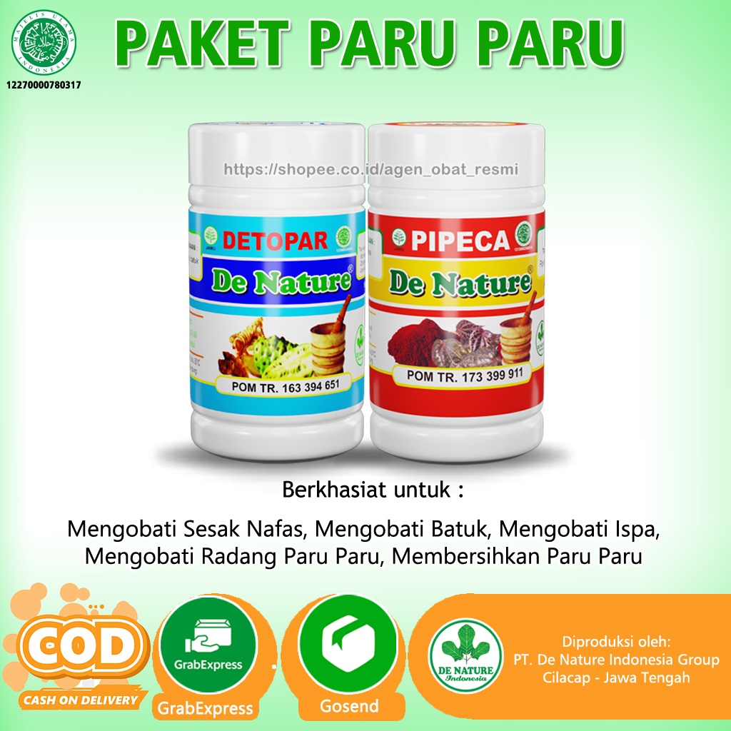 Jual Obat Herbal Tb Paru, TBC Kronis Bronchitis Batuk Menahun Detopar ...