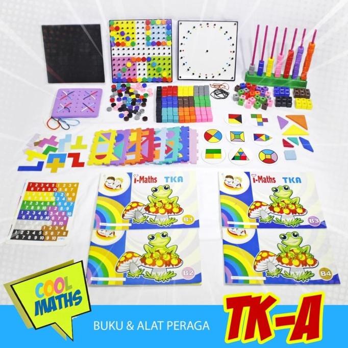 Jual Buku & Alat Peraga Matematika Anak TKA-TKB, Mathematic Book, 4-5 ...