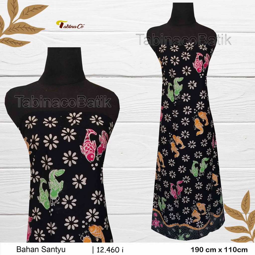 Jual seragam kain batik puskesmas motif bandeng lele | Shopee Indonesia