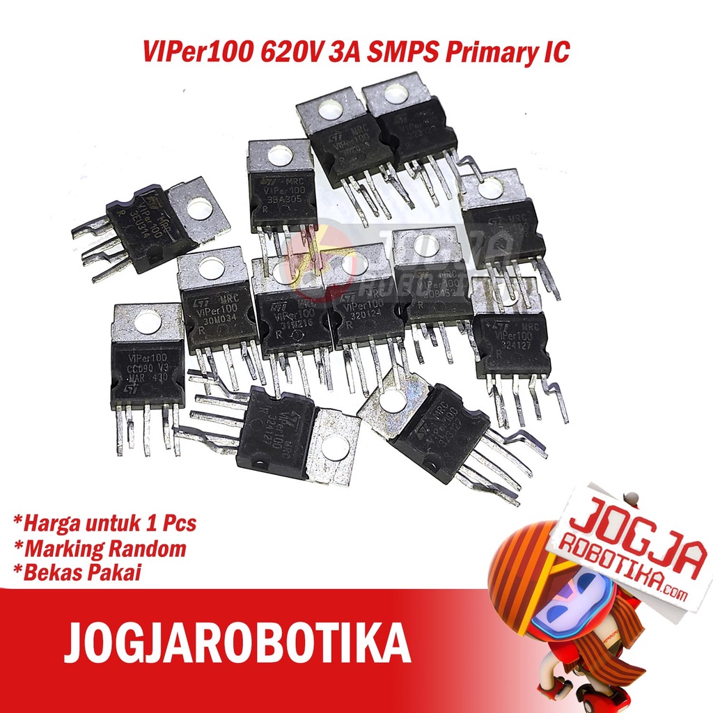 Jual VIPer100 Viper 100 620V 3A SMPS Primary IC | Shopee Indonesia
