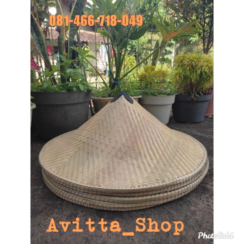 Jual Topi Petani Bambu ukuran besar | Shopee Indonesia