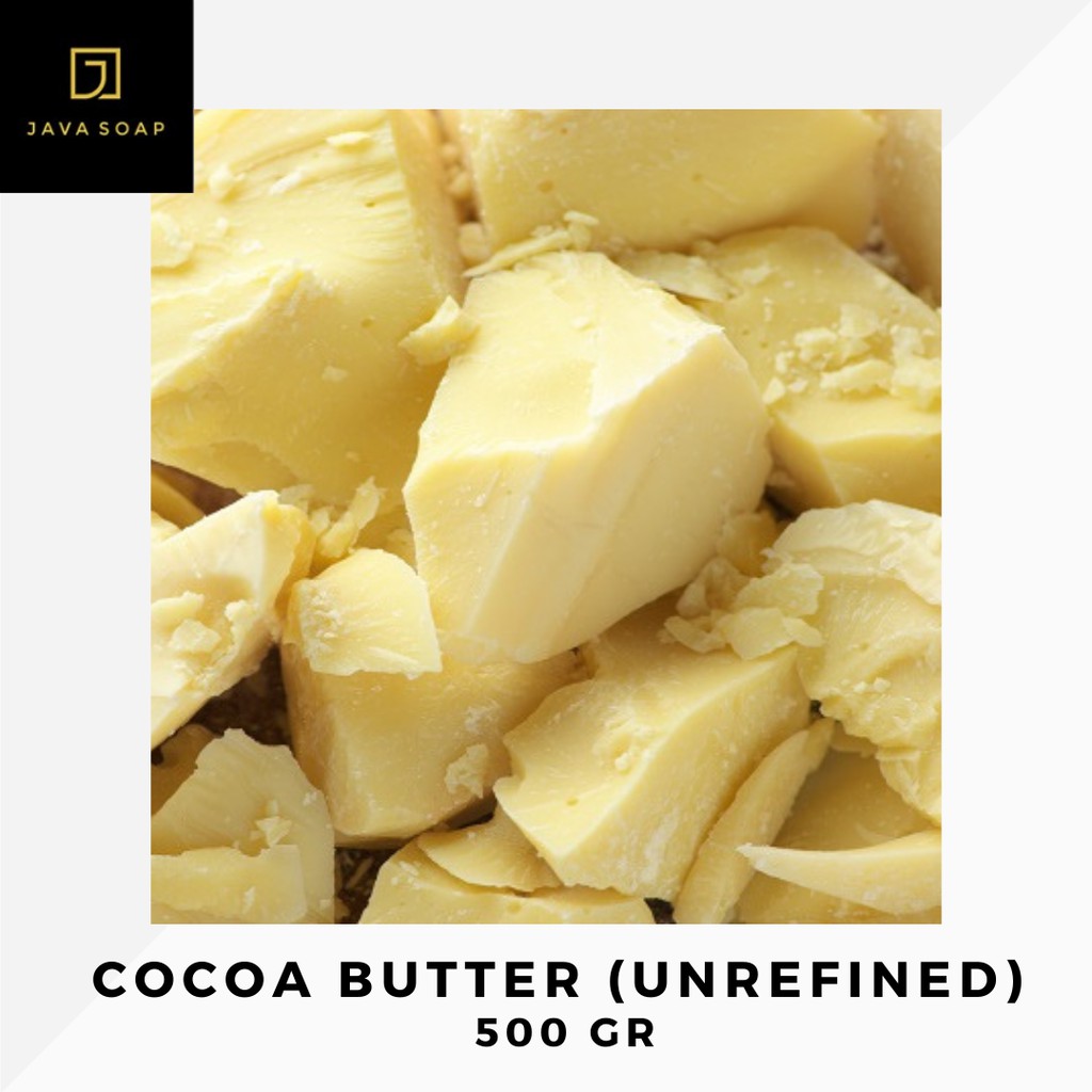 COCOA BUTTER (UNREFINED) 500 GR | Shopee Indonesia