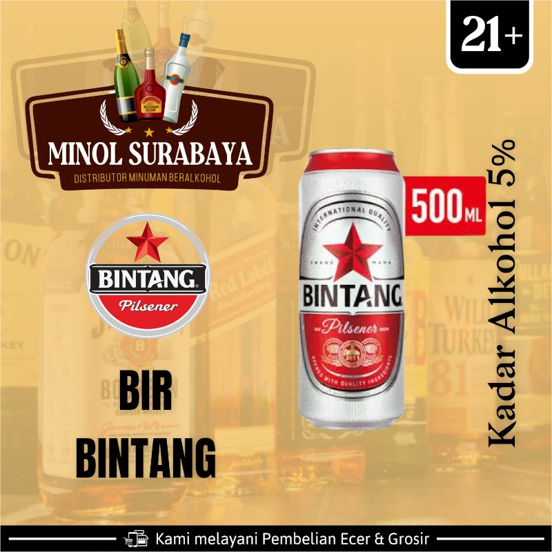 Harga Bir Bintang 500ml Terbaru Oktober 2023 |BigGo Indonesia