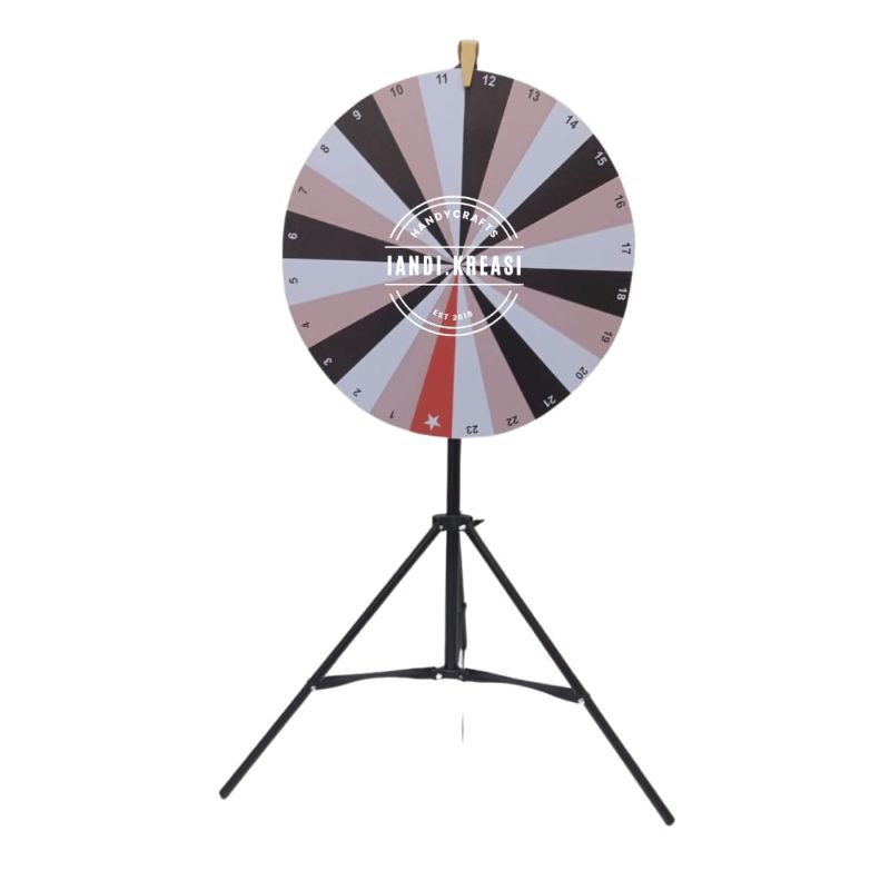 Jual RODA UNDIAN/ RODA PUTAR/MAINAN EDUKASI/ wheel of fortune/lucky ...