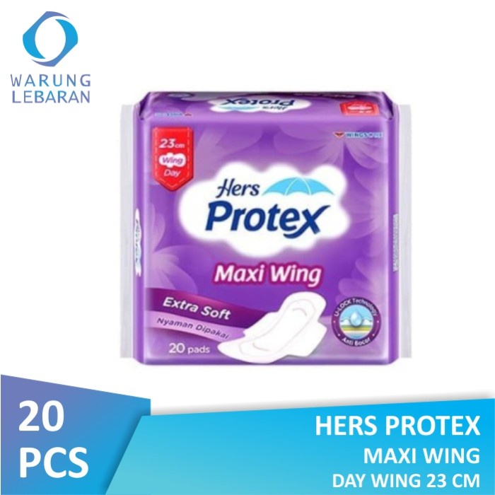 Jual Hers Protex Maxi Wing 23cm (Isi 20 Pcs) | Shopee Indonesia
