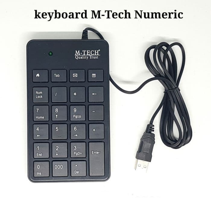 M-TECH Numpad Numeric Keypad USB Numerik Keyboard - MTC-KEY-NMUS ...