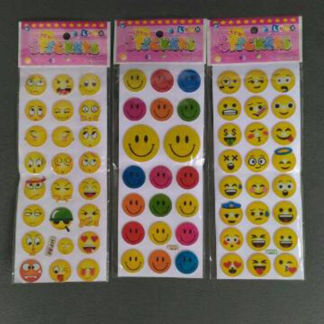 Jual Sticker Karakter Smile | Shopee Indonesia