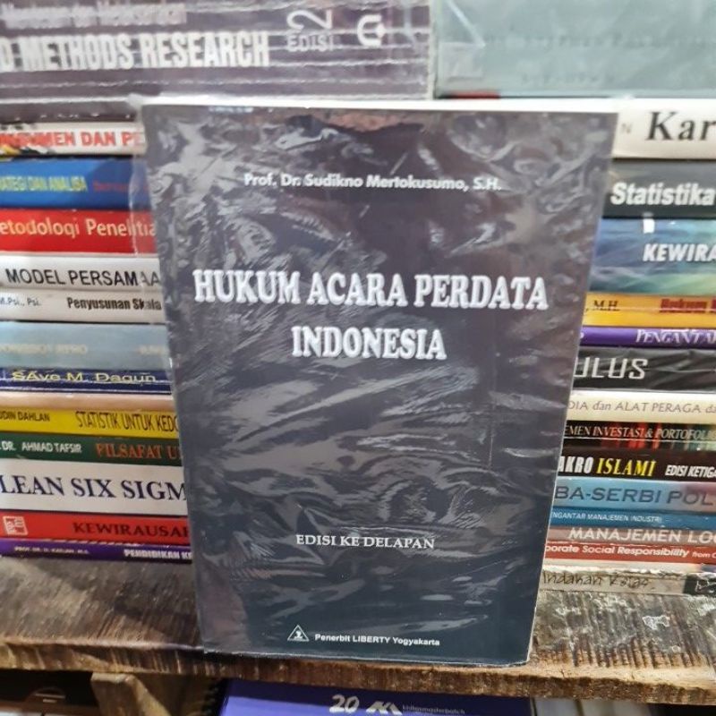 Jual Hukum acara perdata Indonesia edisi 8 by Prof Dr Sudikno Mertokusumo | Shopee Indonesia