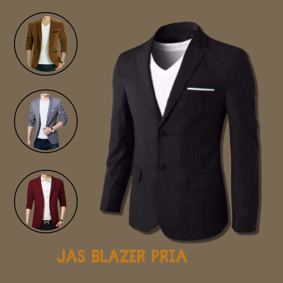 Jual Blazer pria / Jas pria / Jas blazer Pria terkeren - Jaz - Blezer ...
