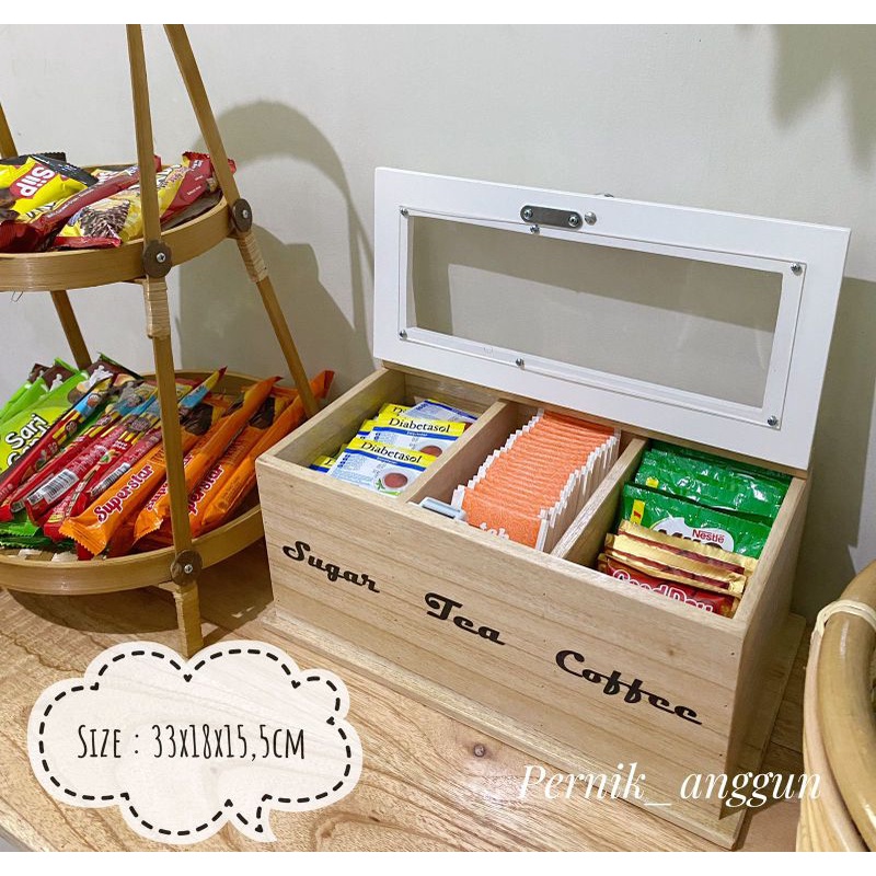 Jual box coffee sugar tea set | Shopee Indonesia