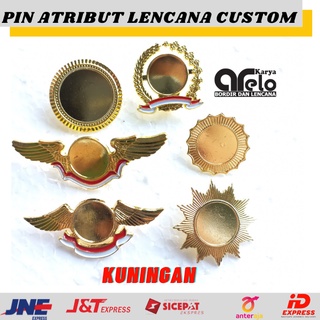 PIN KUNINGAN CUSTOM LENCANA CUSTOM PIN | Shopee Indonesia