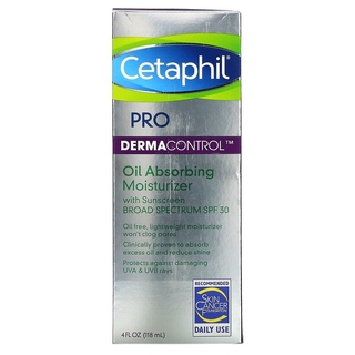 Jual Cetaphil, Pro DermaControl Oil Absorbing Moisturizer, SPF 30, 4 fl ...