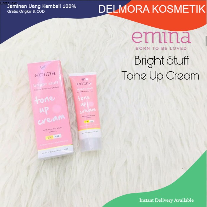 Jual EMINA BRIGHT STUFF TONE UP CREAM 20ML | Shopee Indonesia