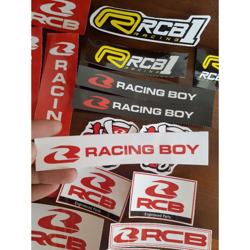 Jual stiker sticker pack RCB Racing Boy rcb1 -HStikers Indonesia|Shopee ...