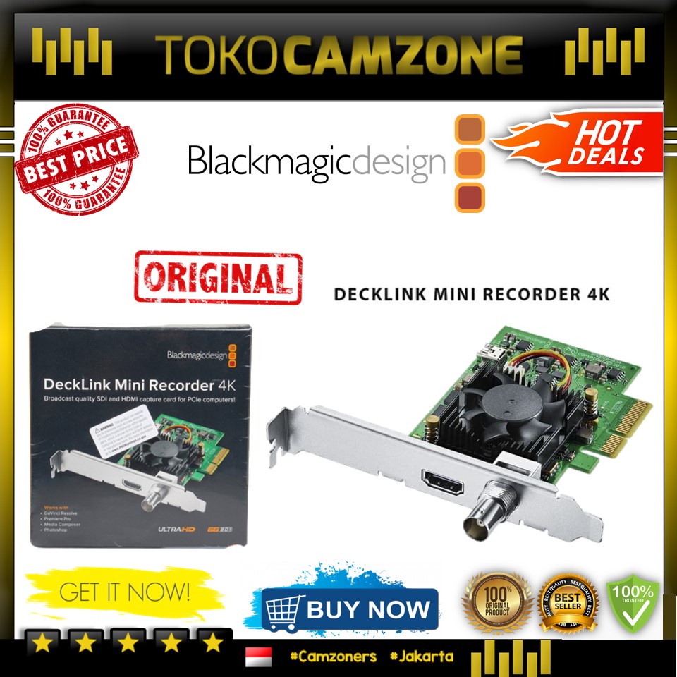 Jual Blackmagic Design DeckLink Mini Recorder 4K | Shopee Indonesia