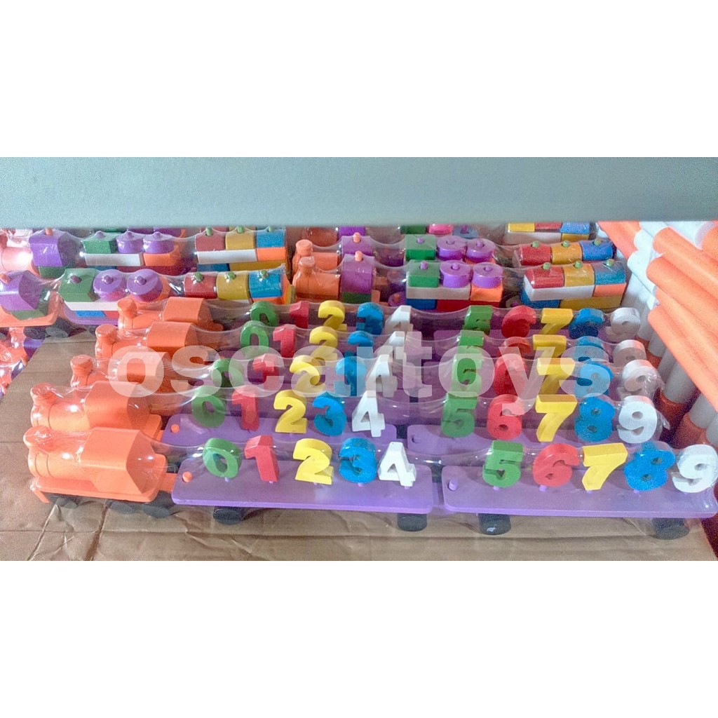 Jual OT - Balok Kereta Api (Angka) | Shopee Indonesia