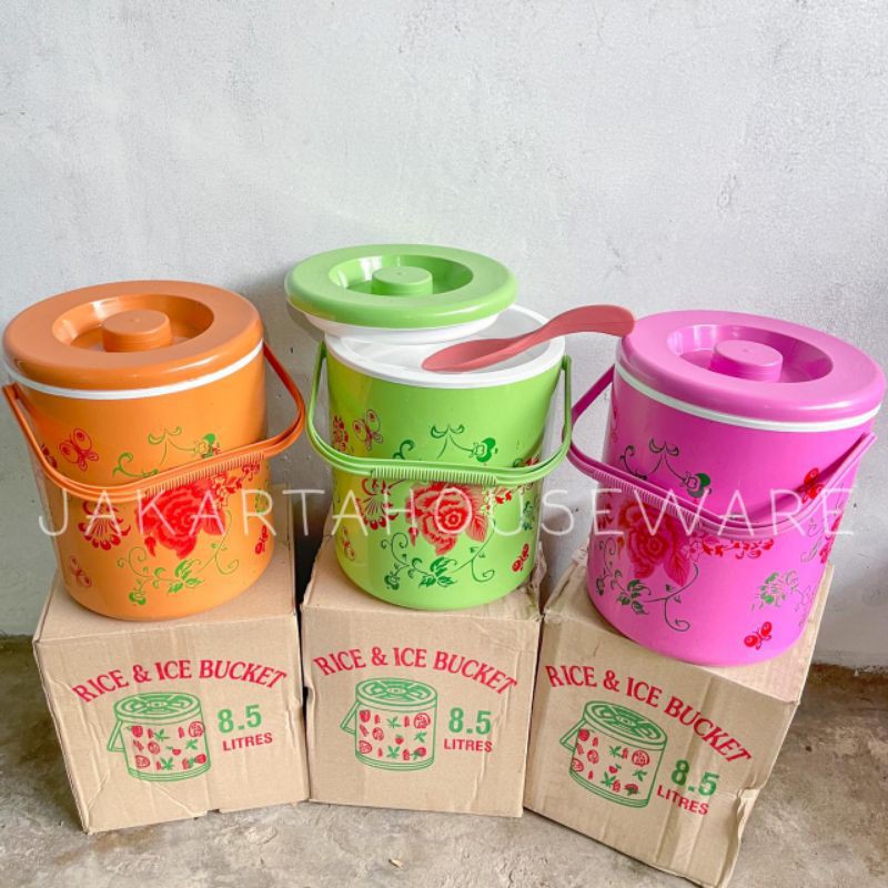 Jual Termos Es Batu Rice Bucket Tempat Nasi ukuran 8 Liter Top Star ...